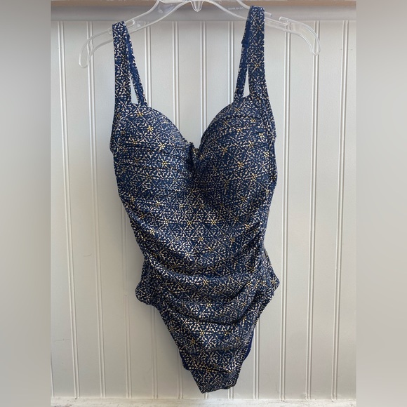 bond-eye | Swim | Bondeye Australia One Piece Swimsuit Navy And Gold ...